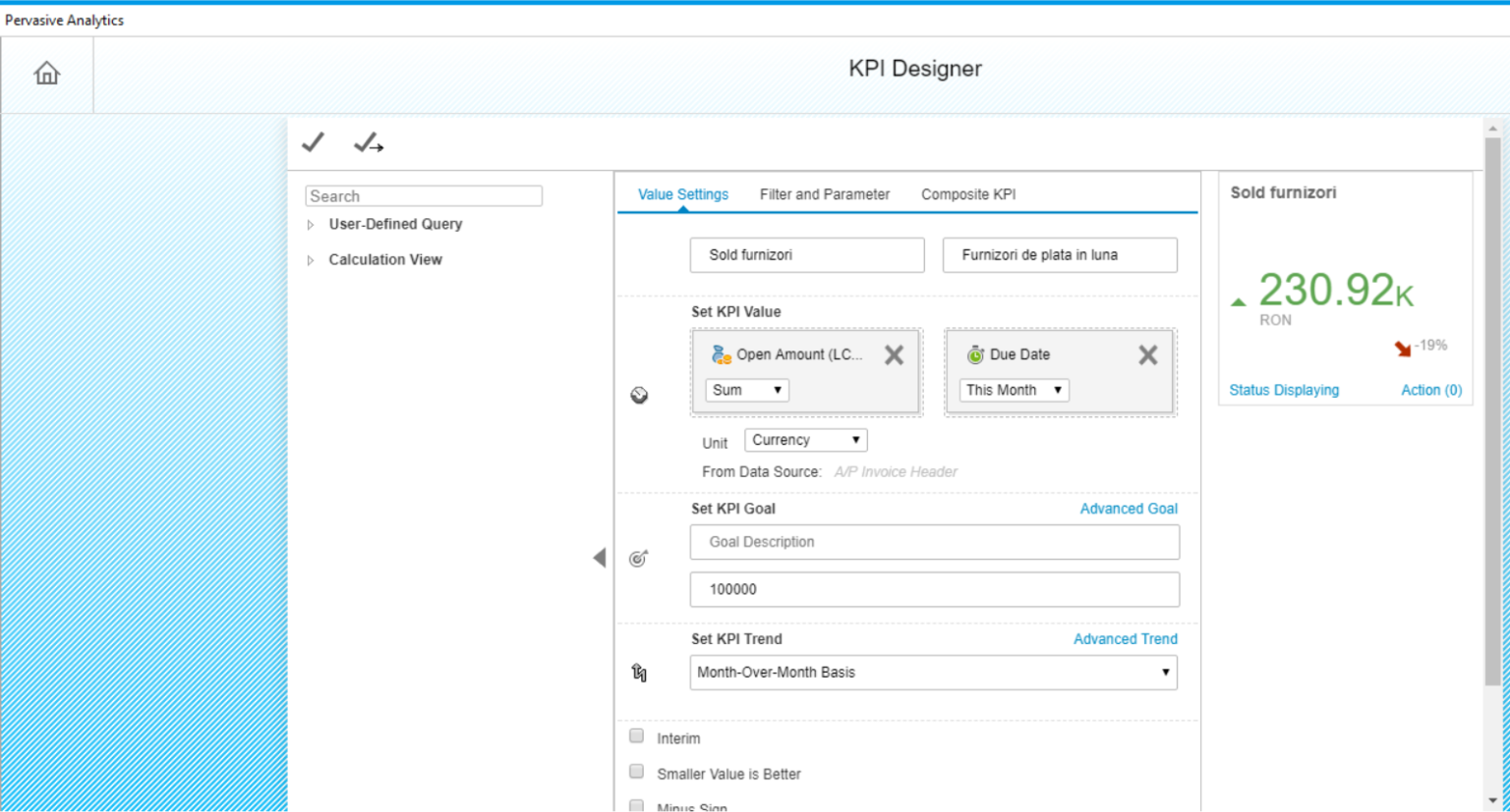 SAP Business One - Fiori Style Cockpit - Serra Software