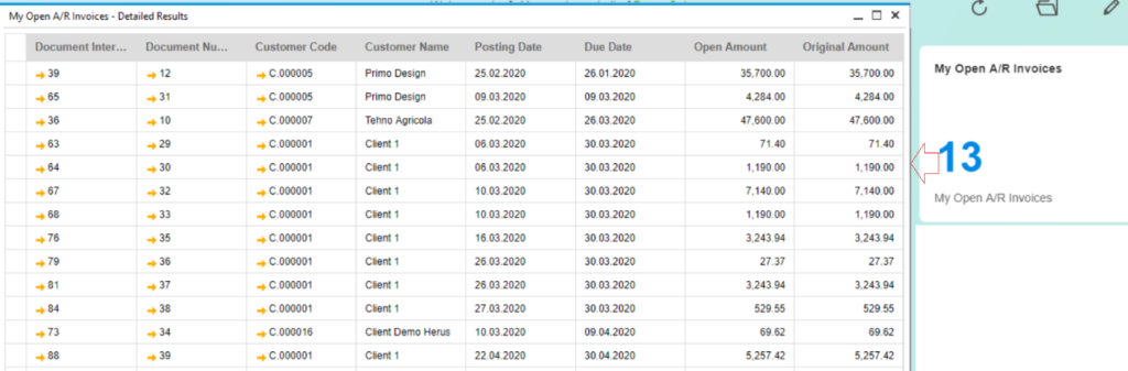 SAP Business One - Fiori Style Cockpit - Serra Software